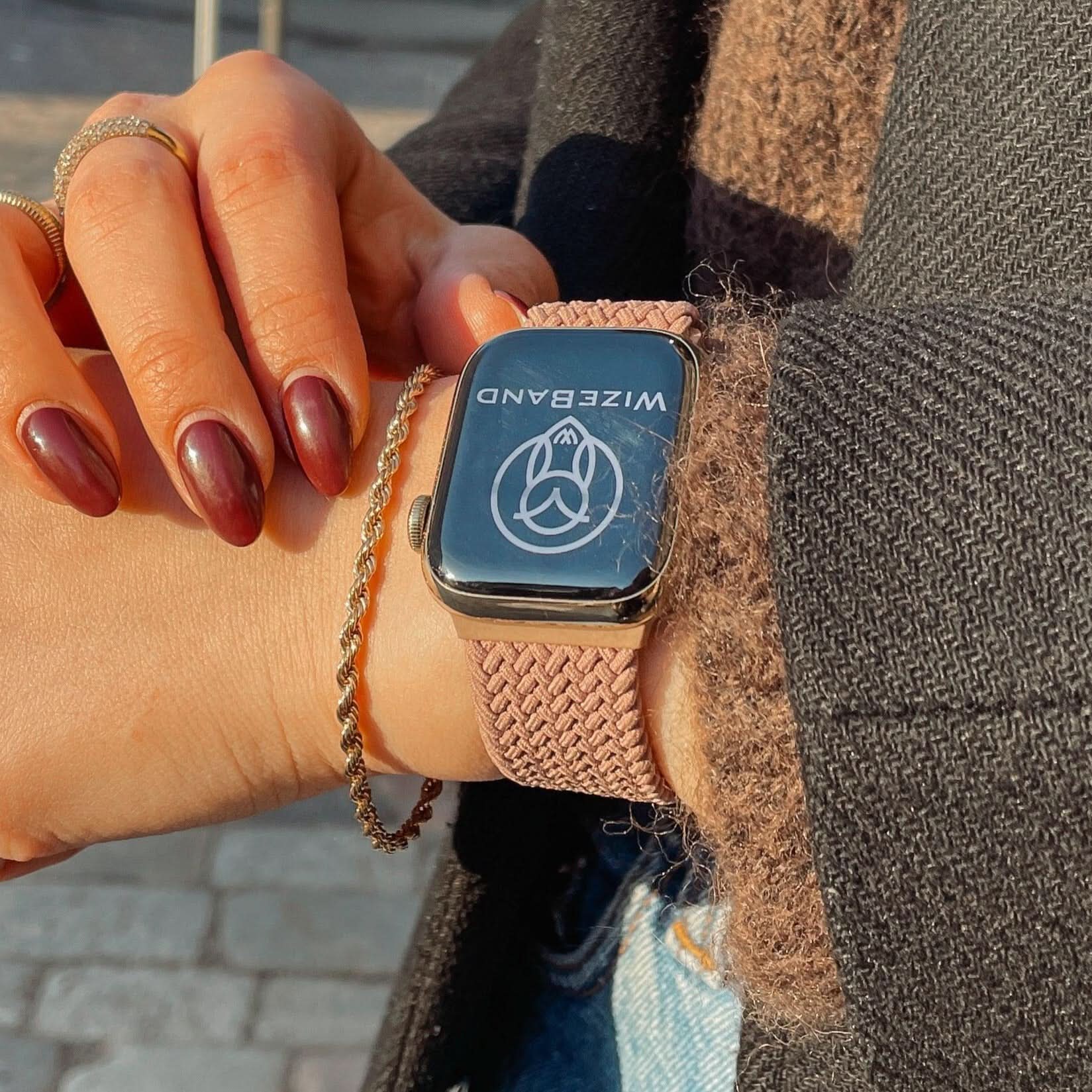 Apple Watch Fine Woven Nylon Loop Band - Comfortable & Stylish | WizeBand