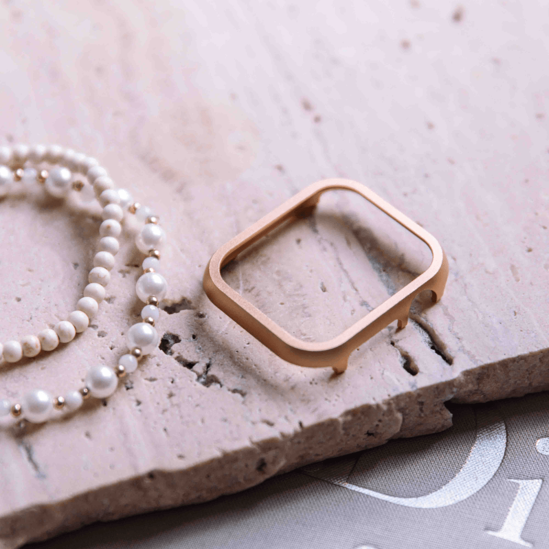 Apple Watch Gold Case: Mila Protective Case - Enhance & Protect | WizeBand