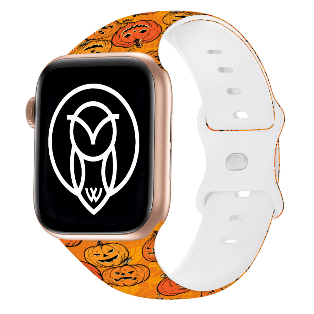 Apple Watch Bands Halloween - Vibrant Spooky Silicone | WizeBand