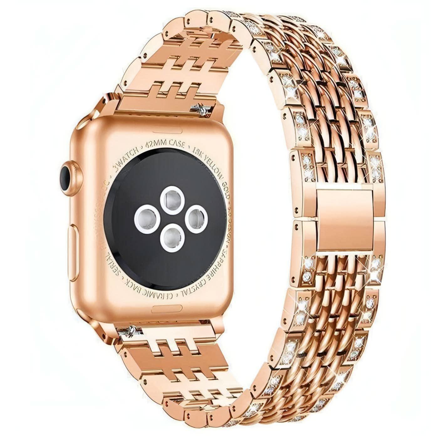 Apple Watch Rose Gold Band - Daphne | WizeBand